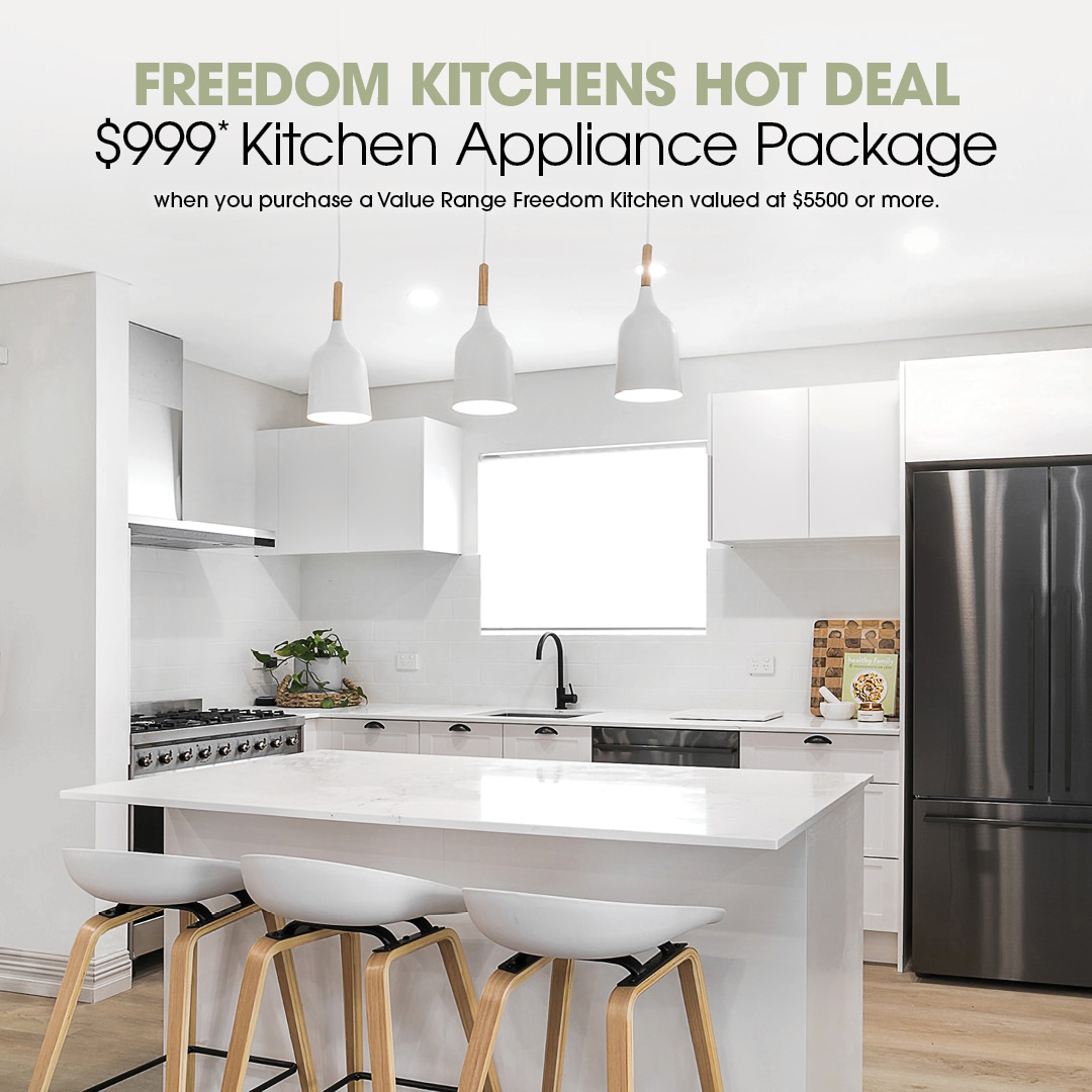 Form + Function of Kitchen Appliances - Freedom Kitchens