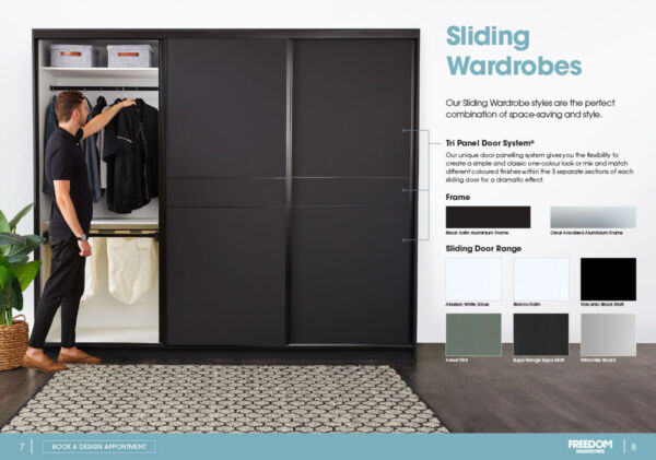 Wardrobe Catalogue | Wardrobe Ideas Brochure| Freedom Wardrobes