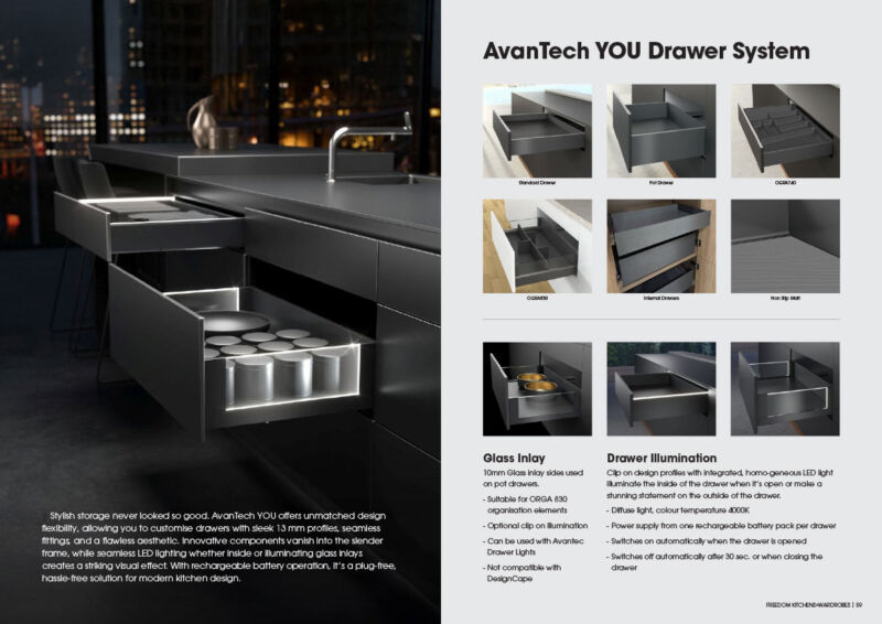 Designer Kitchen Catalogue | Kitchen Idea Magazine | Freedom Kitchens
